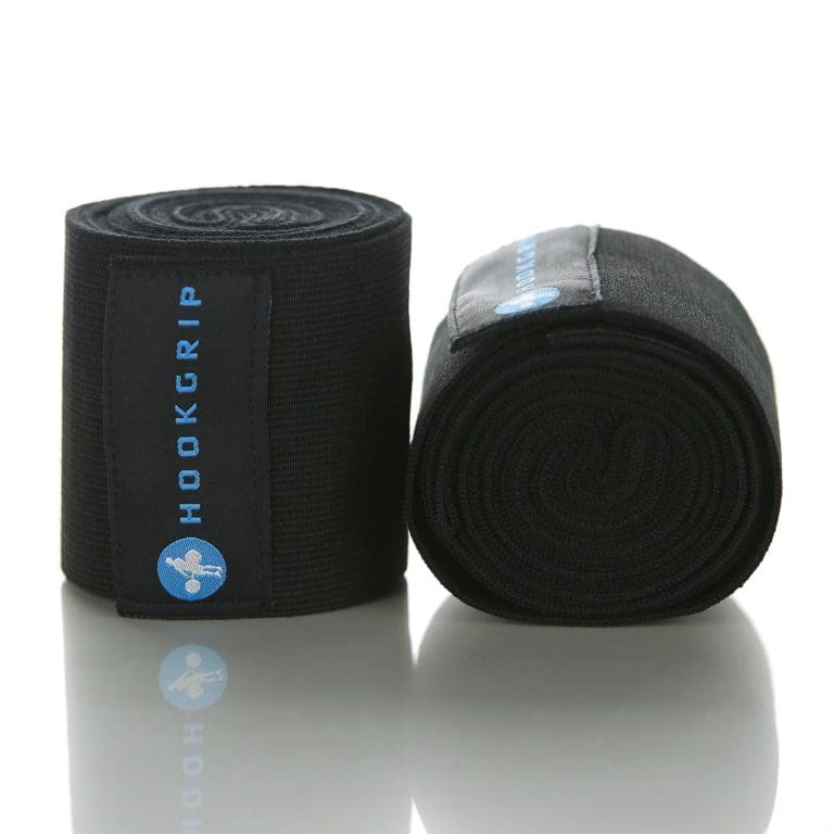 hookgrip Black Knee Wraps (pair) – hookgrip store