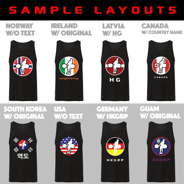 Country Male Triblend Tank (All Countries) – hookgrip store