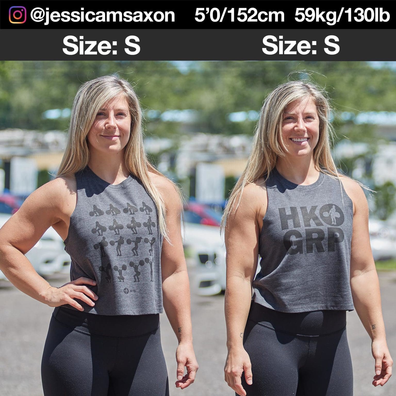 Charcoal / Black Female Racerback Crop Tank – hookgrip store