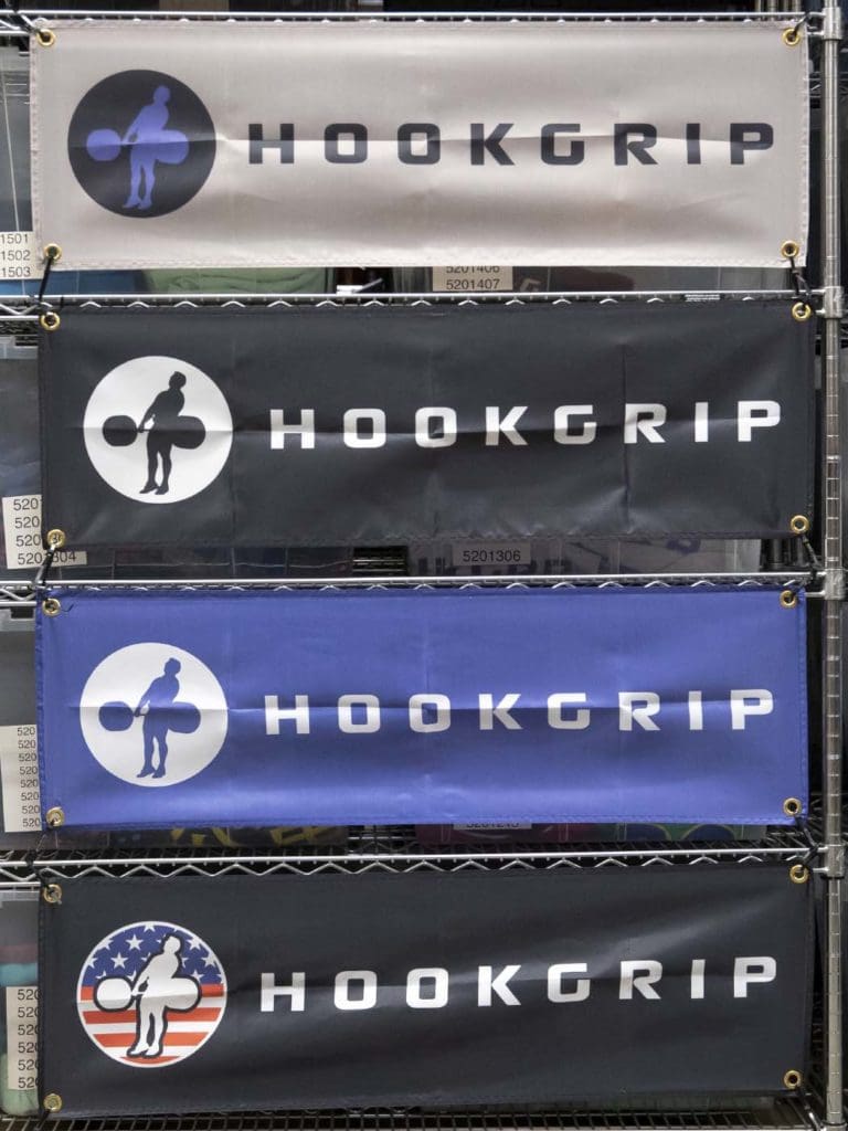 Mini hookgrip banner flag (Width: 1 meter / 3’3″) – hookgrip store