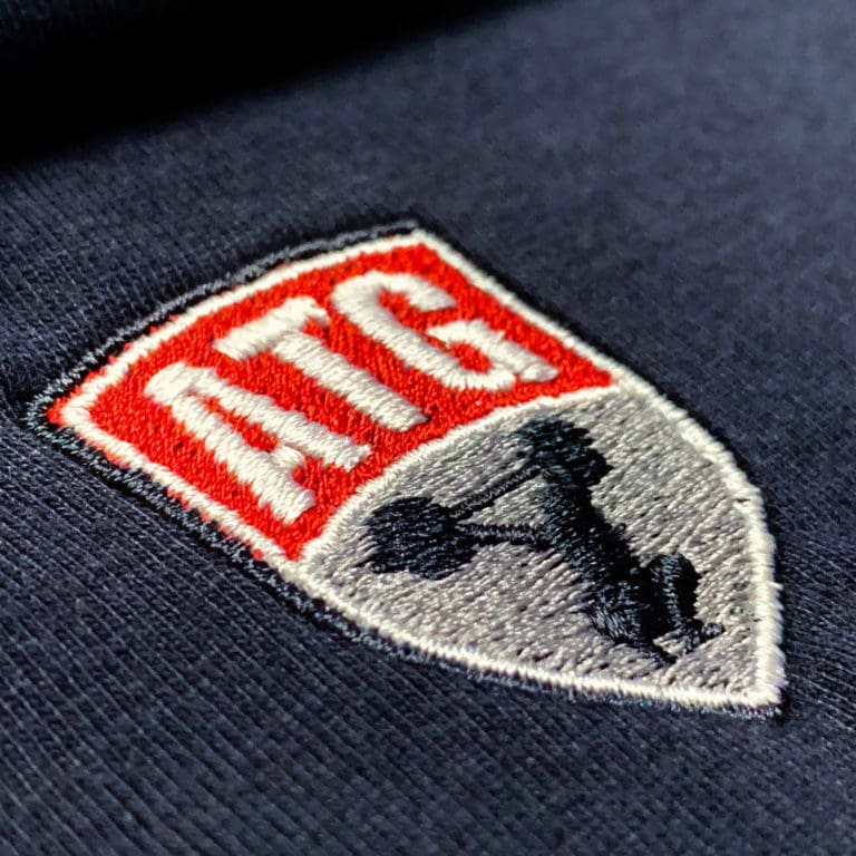 ATG Embroidered Pocket Logo Tee (Discontinued) – hookgrip store