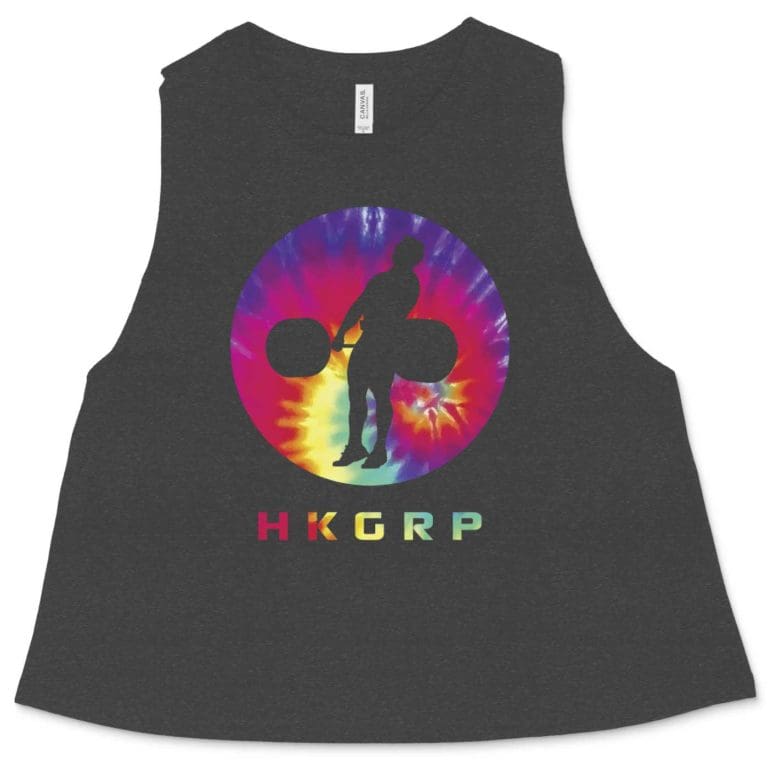 HKGRP Black / Tie Dye Crop Top Tank – hookgrip store